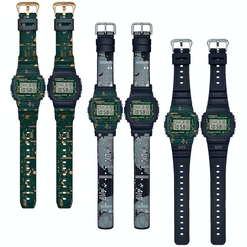 Casio introduces the Circuit Board Design G-Shock electronic watch ...