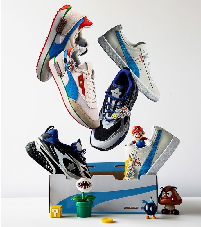 Nintendo x PUMA launches a new collaborate shoe collection! Add on 3 ...