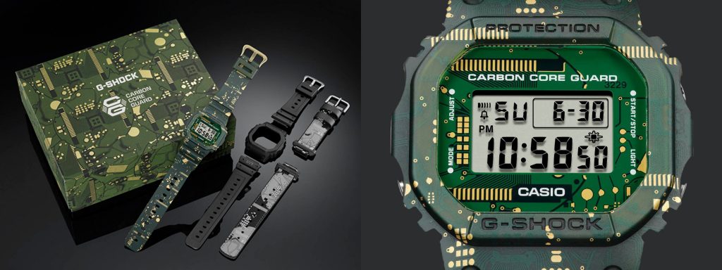Casio introduces the Circuit Board Design G-Shock electronic watch ...