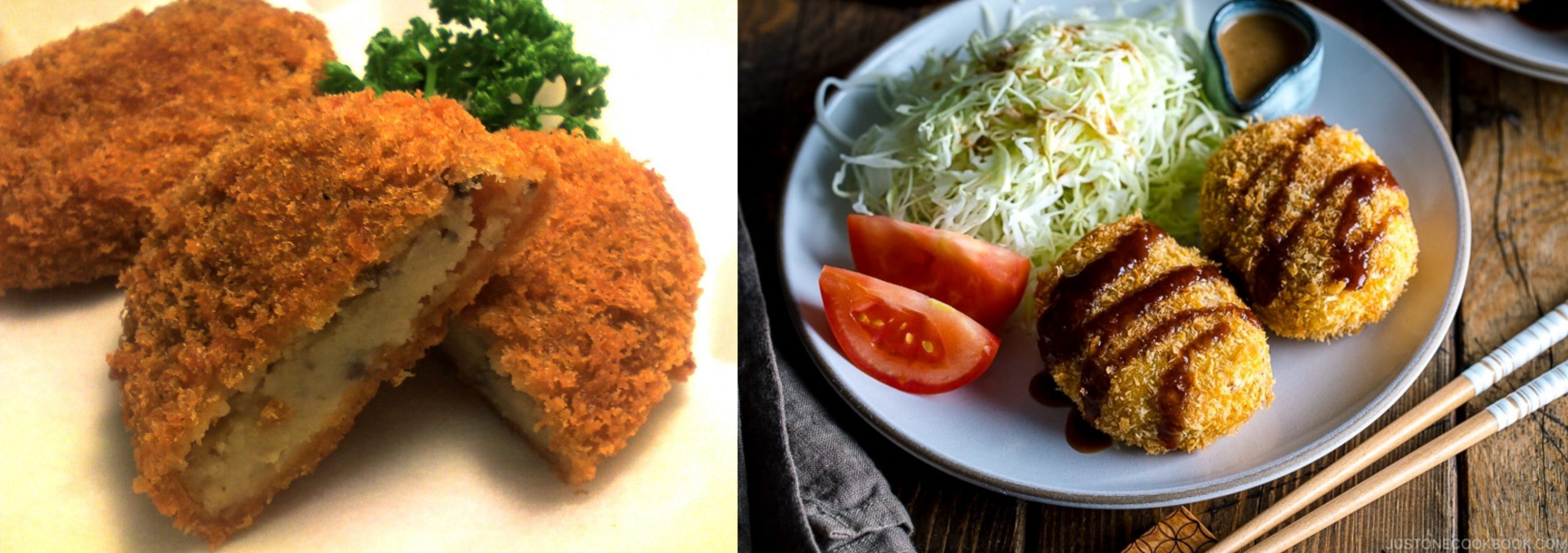 Japanese croquettes, a Japanese dish that can be easily made at home ...