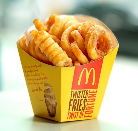 You can buy the Golden Curly Fries from McDonald’s at TESCO, and it is ...