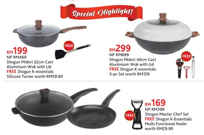La gourmet flagship store anniversary sale, up to 70% off! Pots and ...