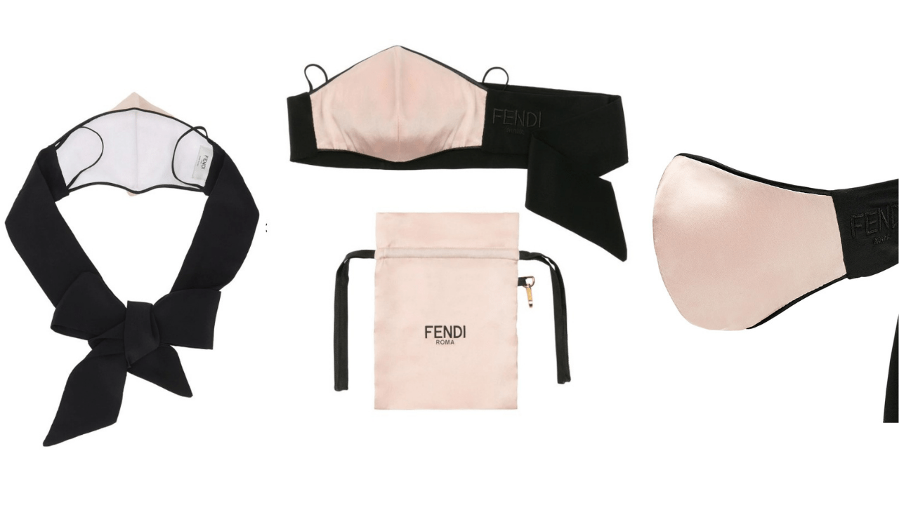 Fendi embroidered logo face mask is now available in Malaysia!! - Leh ...