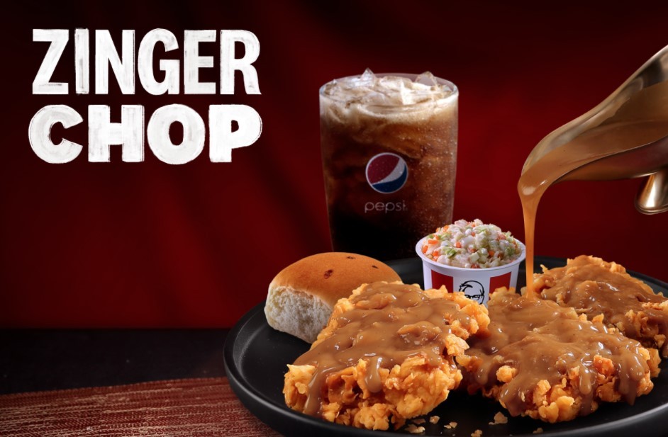 KFC is back with Zinger Chop Chicken Fried Steak! - Leh Leo Radio News