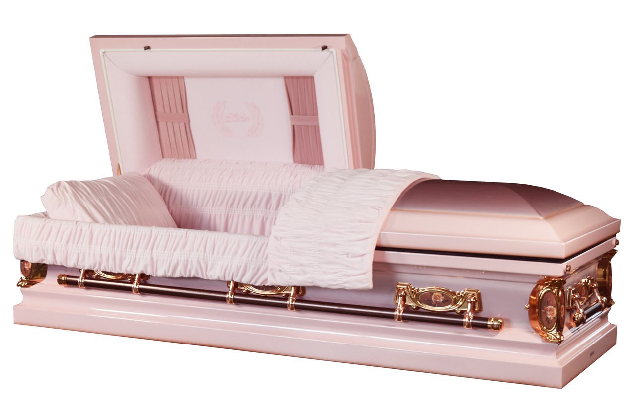 Choose your own coffin? Pink coffin that make netizens crazy for it ...