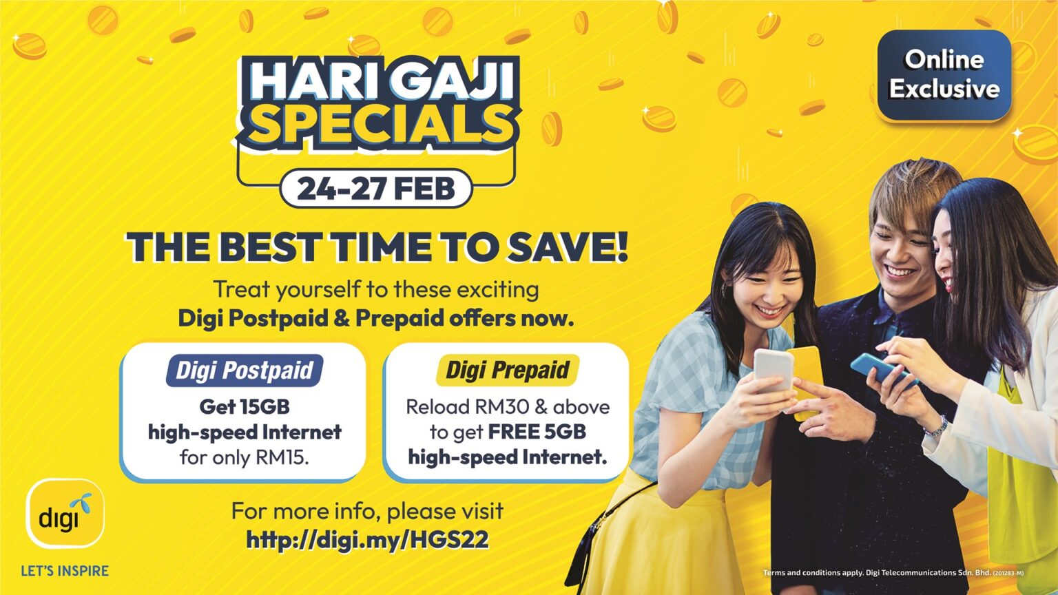Digi Offers Special Offer with 5GB of Free Internet Data and Special ...