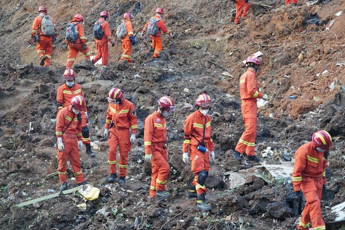 China Eastern Airlines MU5735 flight accident｜The second search and ...