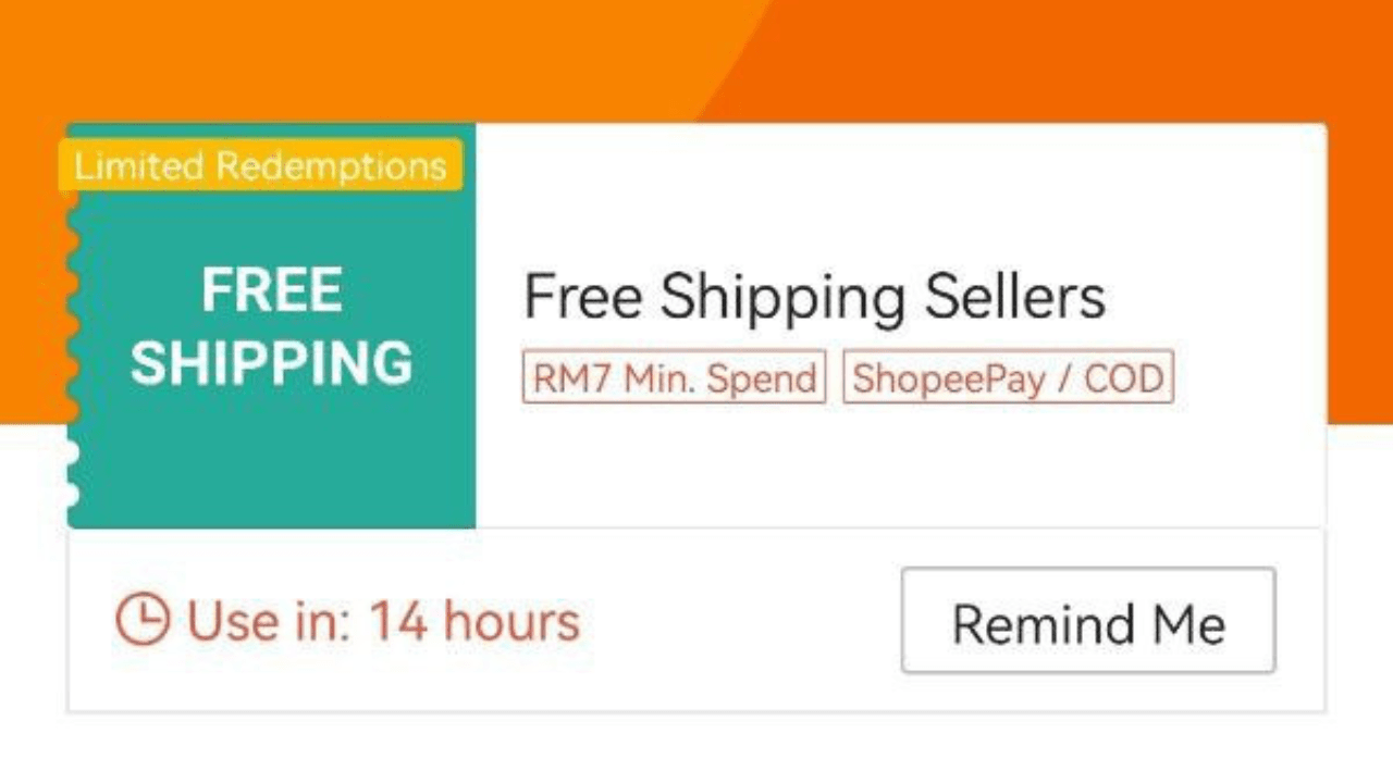 The terms and conditions for Shopee free shipping vouchers have changed ...