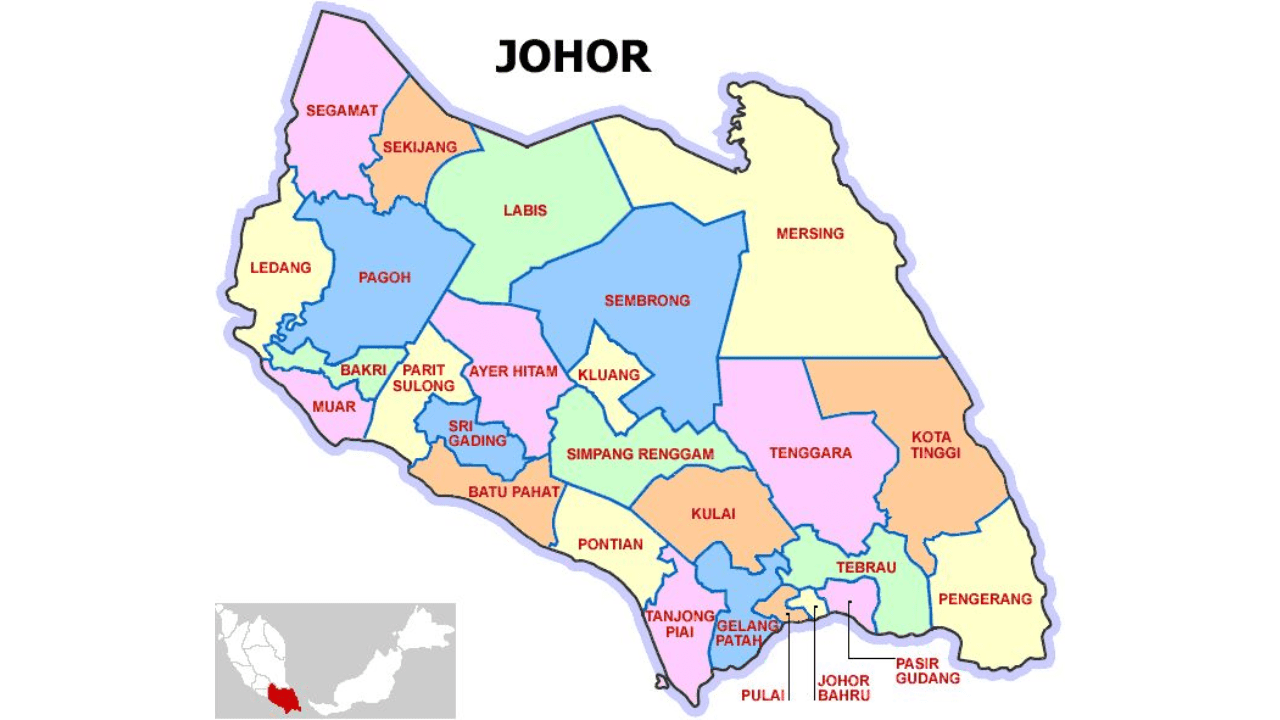 The state government of Johor intends to change the official weekend ...