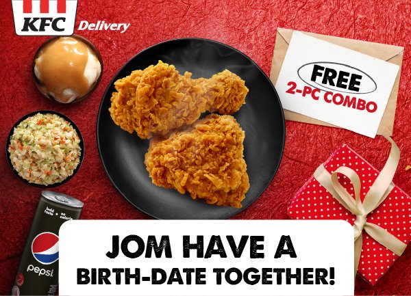 Free KFC fried chicken for birthday celebrants in July! - Leh Leo Radio ...