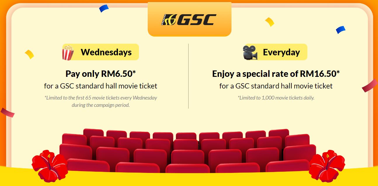 GSC movie tickets for as low as RM6.50! - Leh Leo Radio News