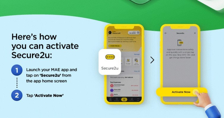 Maybank is advising users to enable Secure2u in MAE APP! - Leh Leo ...