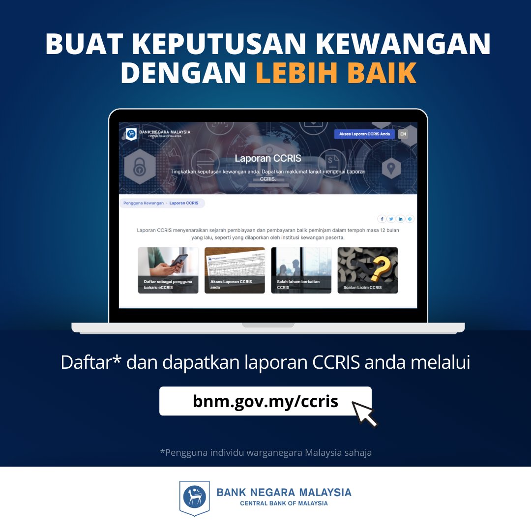 How to get your personal CCRIS credit report online? - Leh Leo Radio News