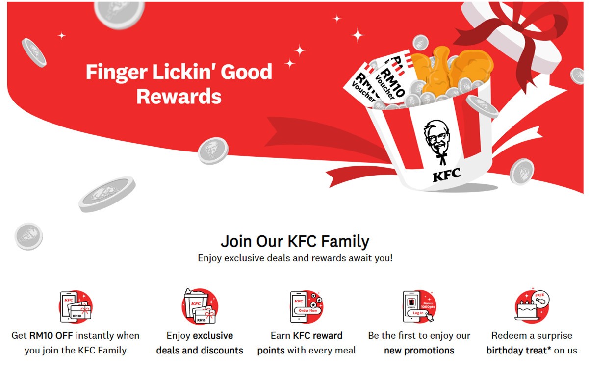 KFC launches points system, you can start accumulating points when you ...