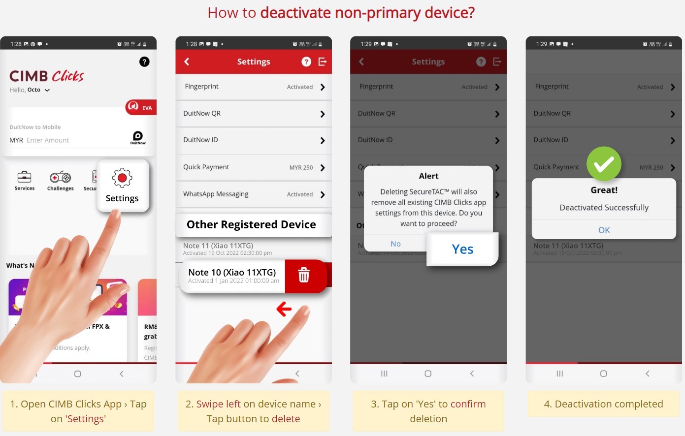 CIMB Clicks APP Users Urged to Move Registration from Non-Active ...