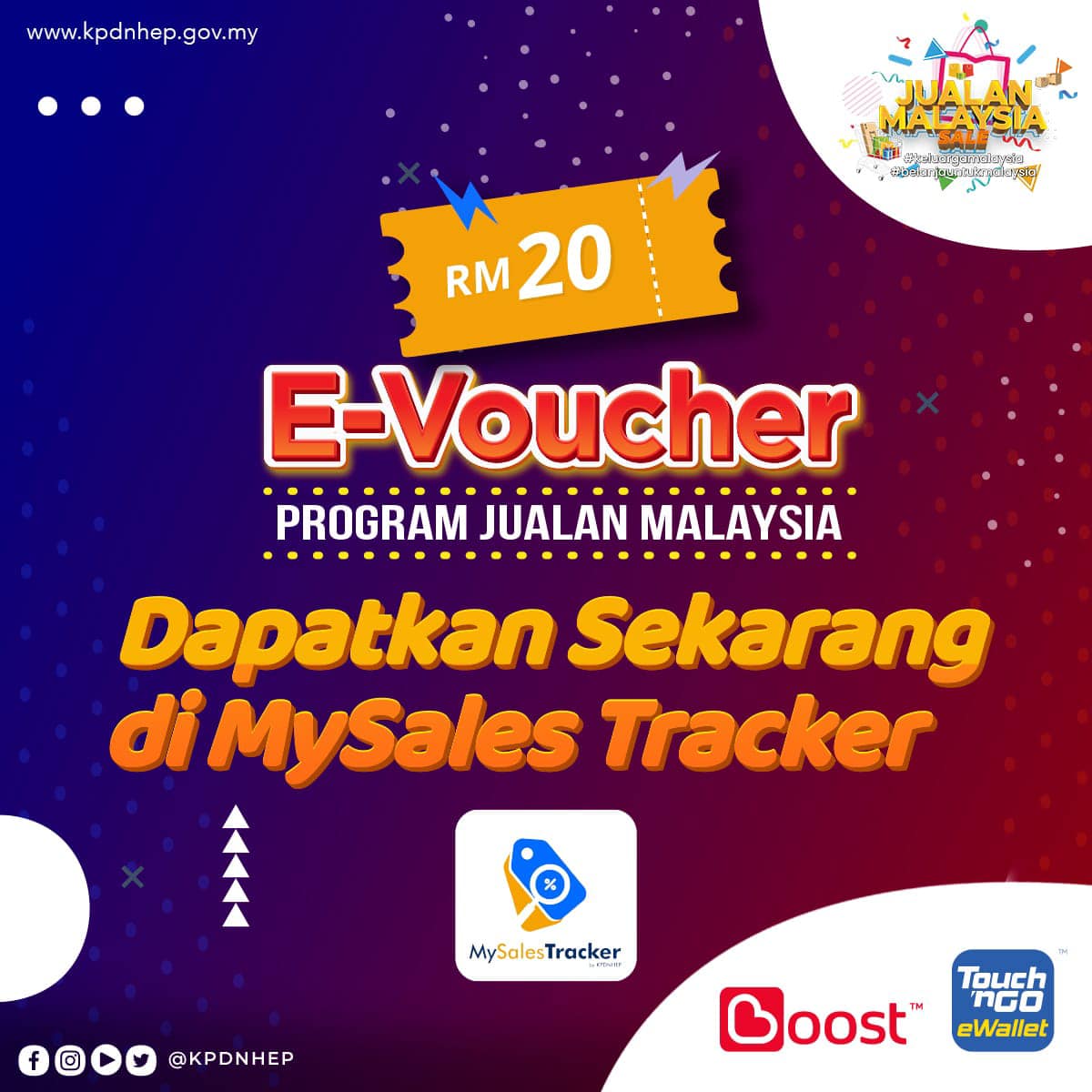 The government is giving away RM20 e-cash for free! Here's how to get ...