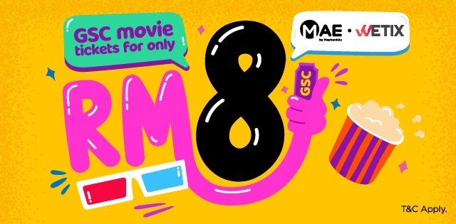 Good news! 1 GSC movie ticket for RM8 only! - Leh Leo Radio News