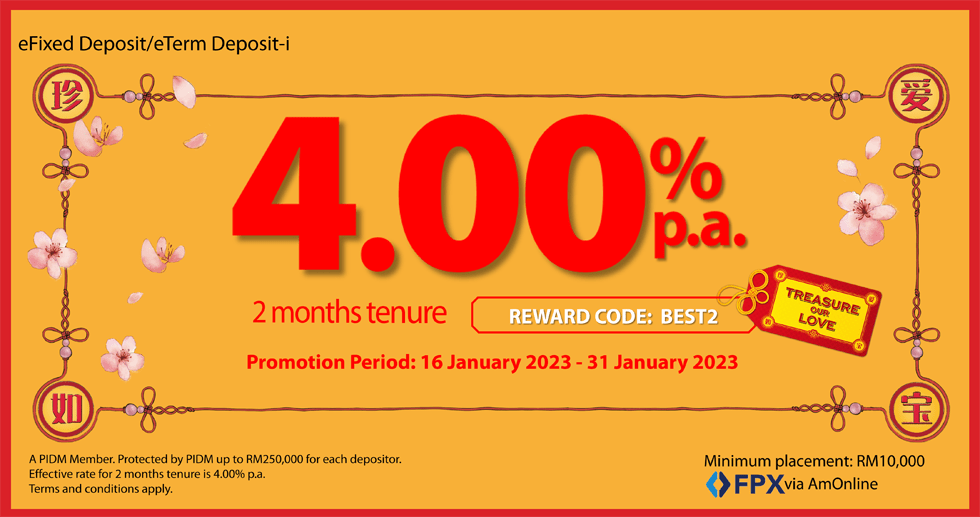 AmBank's Lunar New Year Fixed Deposit Promotion - Leh Leo Radio News