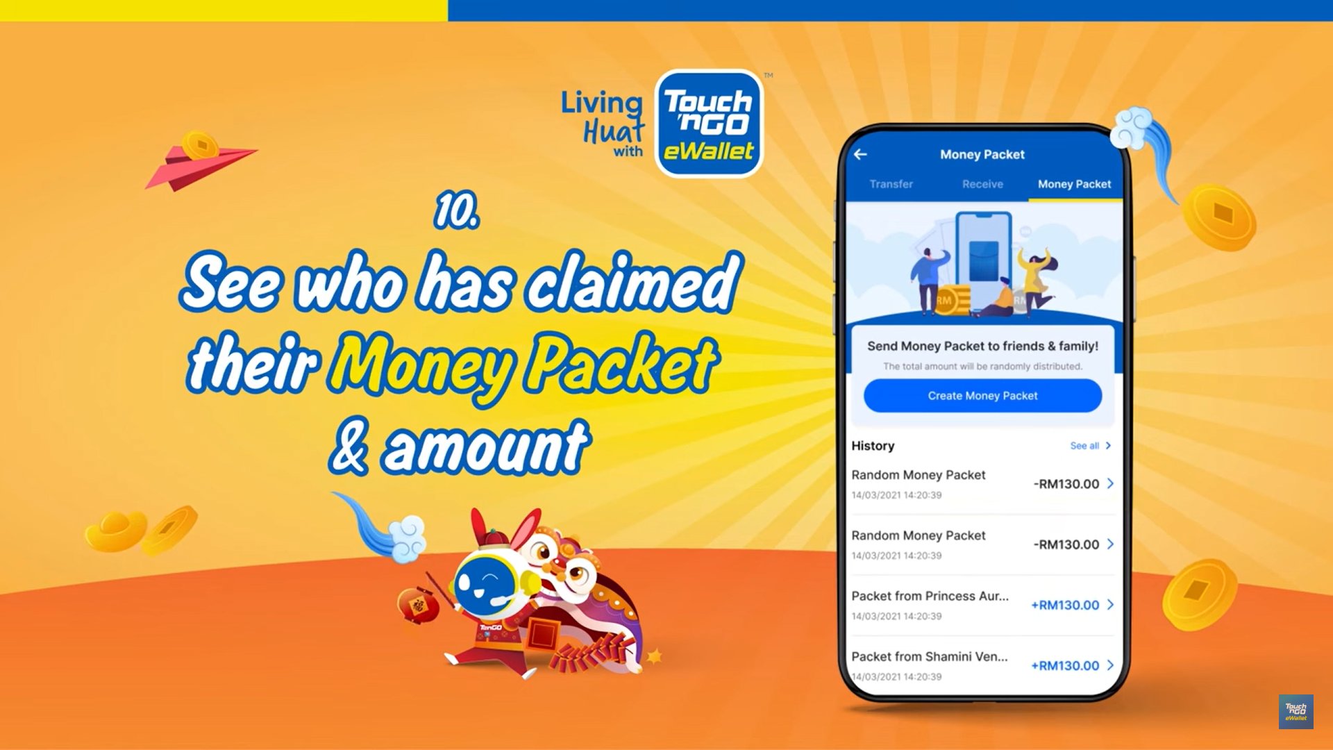 TNG eWallet Launches Group Red Packet Function, You Can Send Red Packet ...