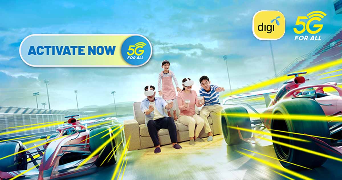 Digi only offers 5G network services to customers who sign up for these ...