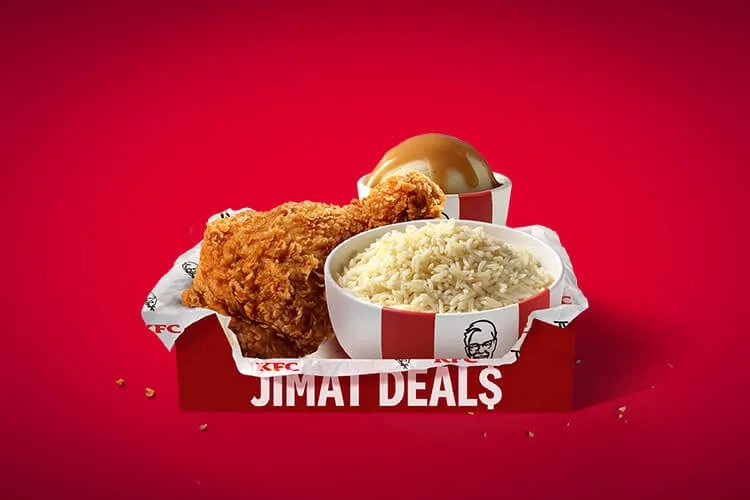 KFC launched the RM9.90 Jimat Deal$ package! So enjoy lunch and dinner ...