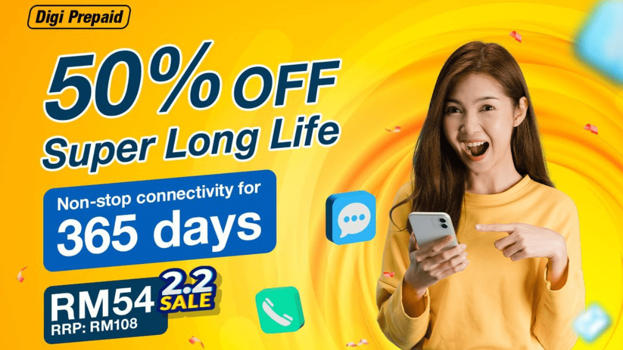 Digi has released another 50% discount on Super Long Life. - Leh Leo ...