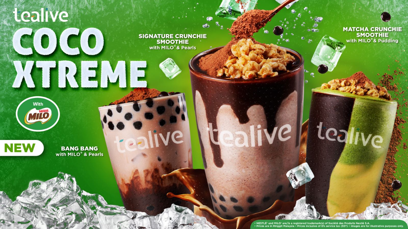 Tealive launches a New Milo Line of Beverages! Milo looks great with ...