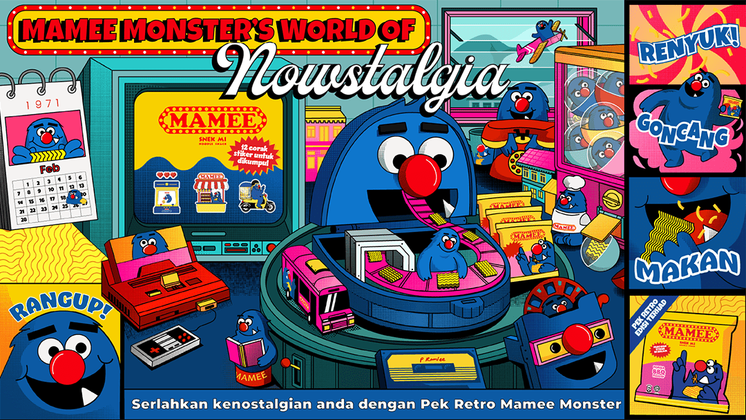 Mamee Monster Pack Retro: A Nostalgic Tribute to the Brand's Origins ...
