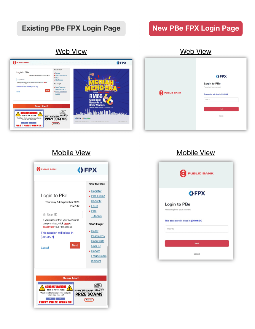 Attention Public Bank depositors! Public Bank will adopt new FPX login ...