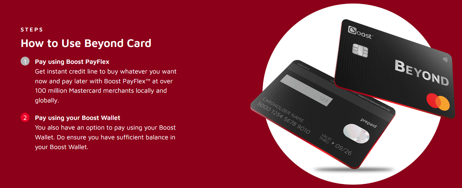 Boost eWallet launches Beyond Card! - Leh Leo Radio News