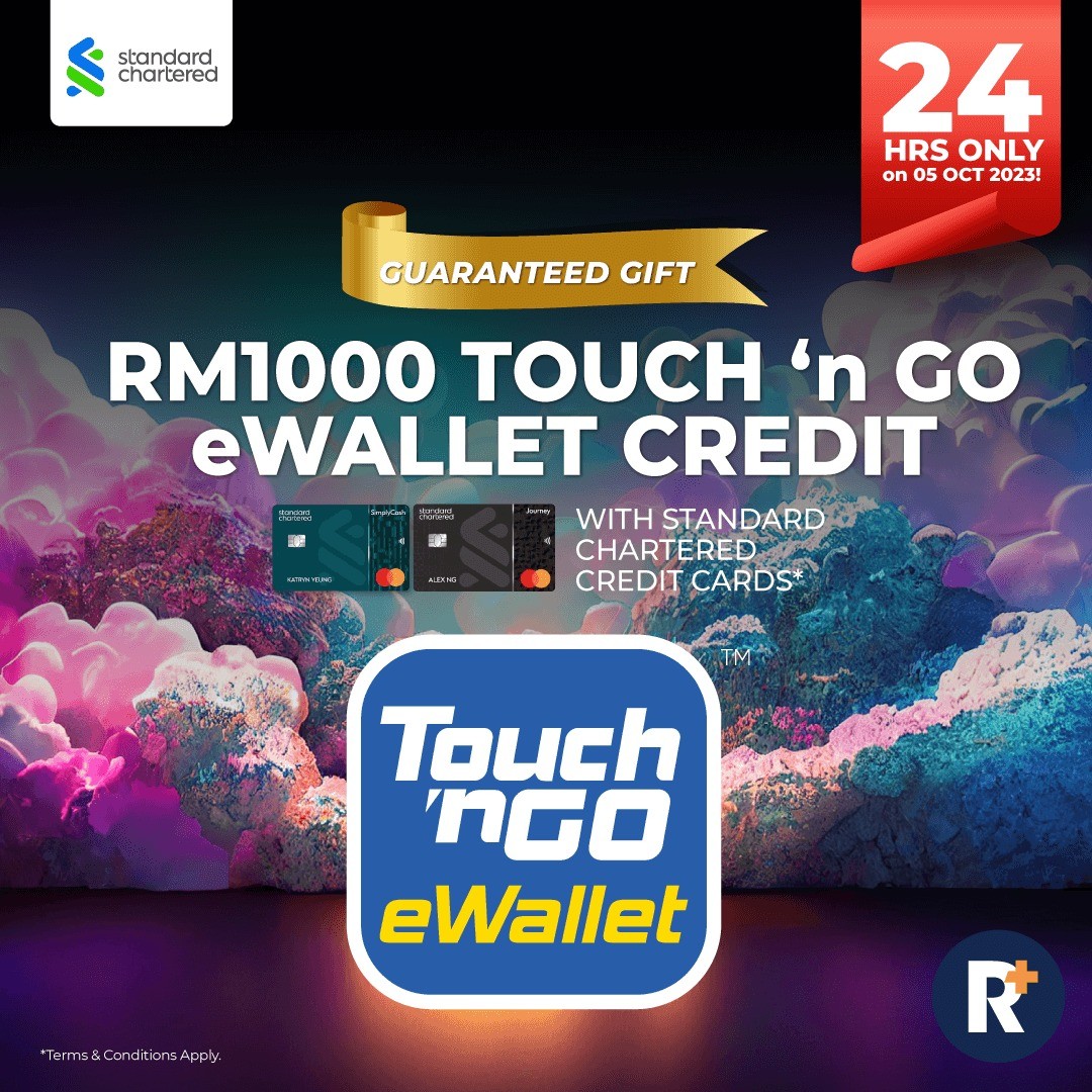 RinggitPlus launches another 24-hour promotion, you can get RM1,000 TNG eWallet Credit after ...
