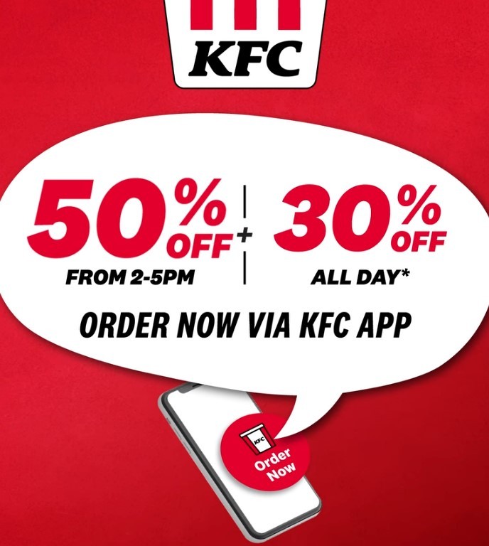 KFC offers 50% off fried chicken! - Leh Leo Radio News