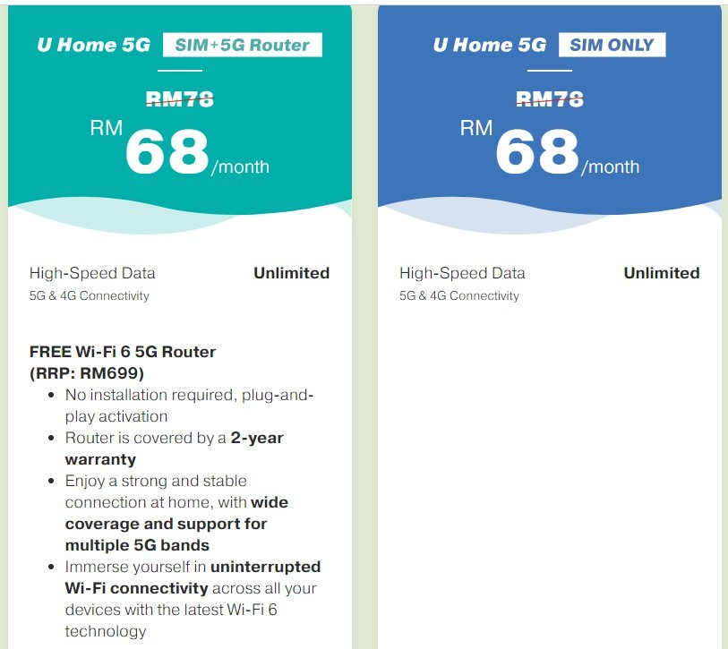 U Home 5G is back with new changes! Get a free 5G Router! - Leh Leo ...